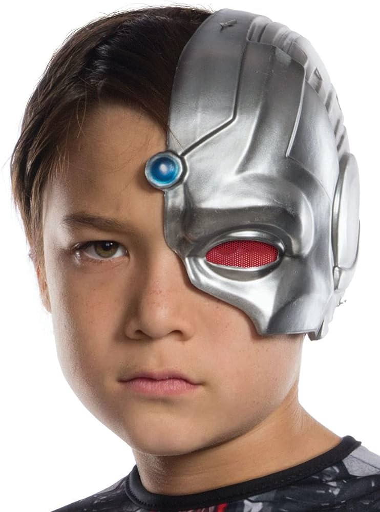 Cyborg 1/2 Child Mask – Disfraces de Peli
